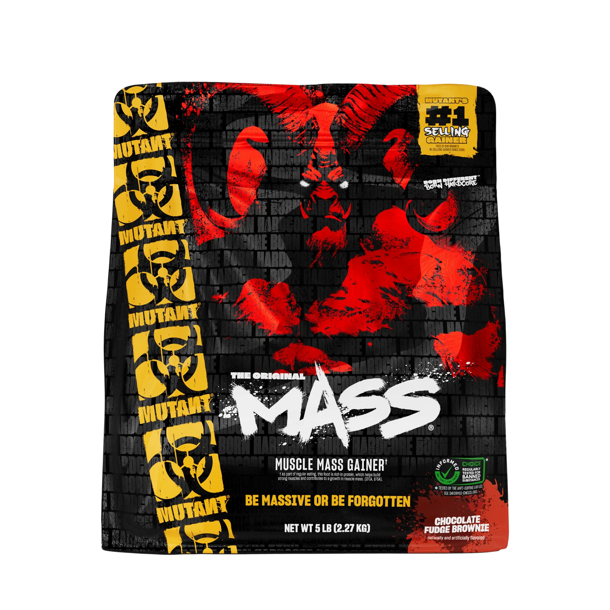 MUTANT Mass Hardcore Weight Gainer Protein Powder - Extreme Muscle ...
