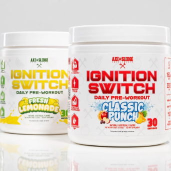 Axe & Sledge Supplements New Ignition Switch Pre-workout | Classic ...