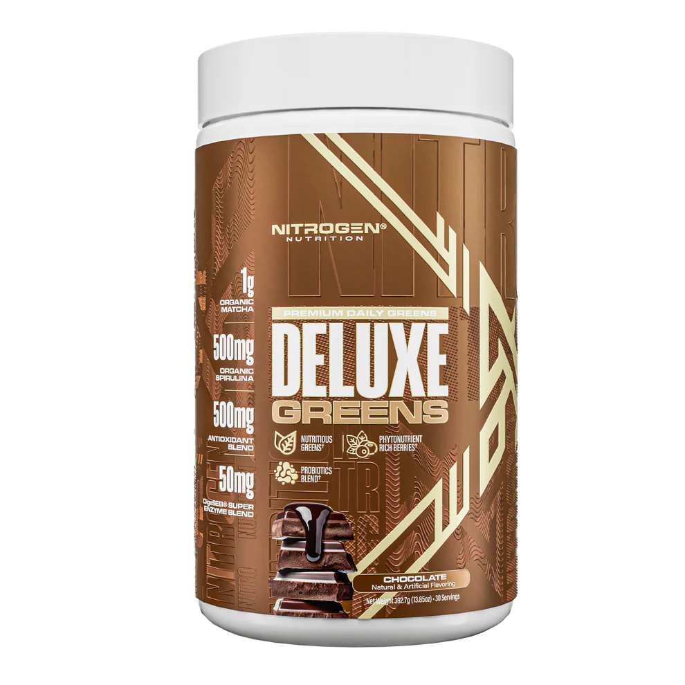 Deluxe Greens - Nitrogen Nutri Premium Greens Superfood Powder ...