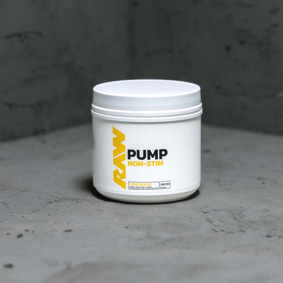 Raw Nutrition Pump Pre-workout – Commonwealth Nutrition