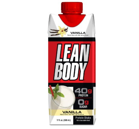 Lean Body Ready-to-Drink Protein Shake - Labrada | 40g Protein RTD ...